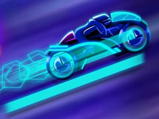 Neon Rider - Balanced Stunt Race