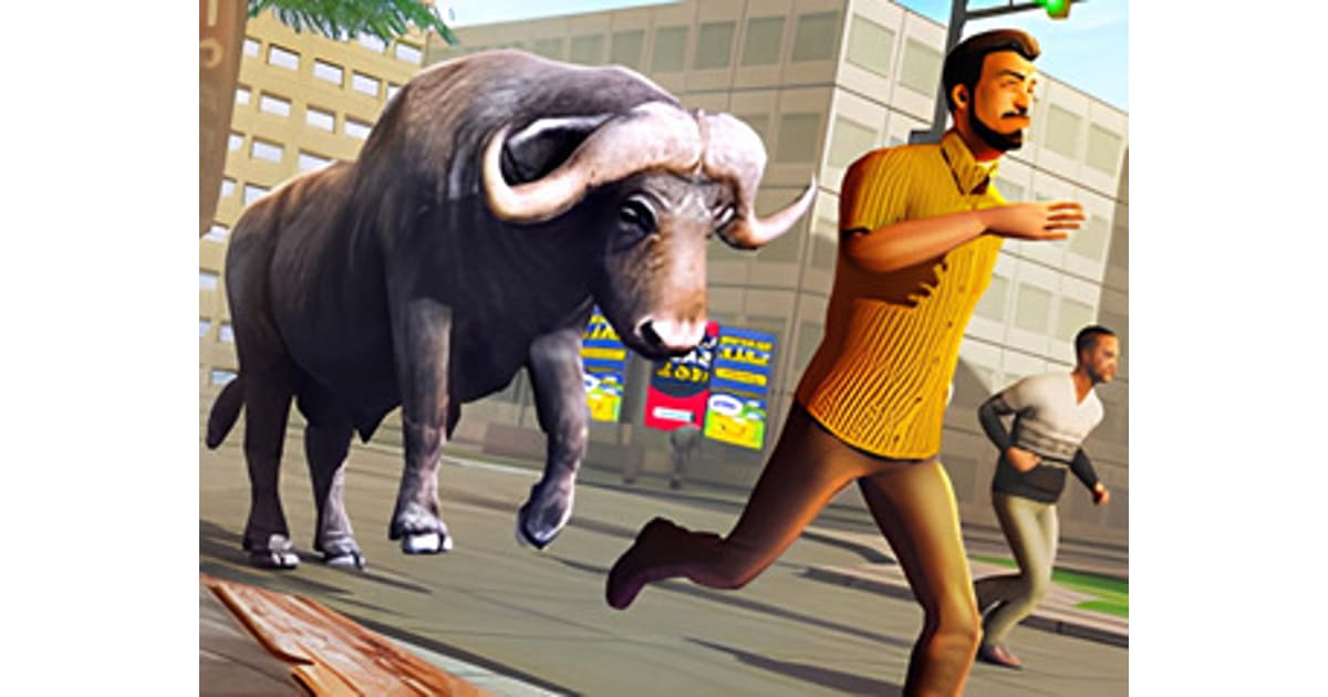 Angry Bull Attack Wild Hunt Simulator - Play The Game Online