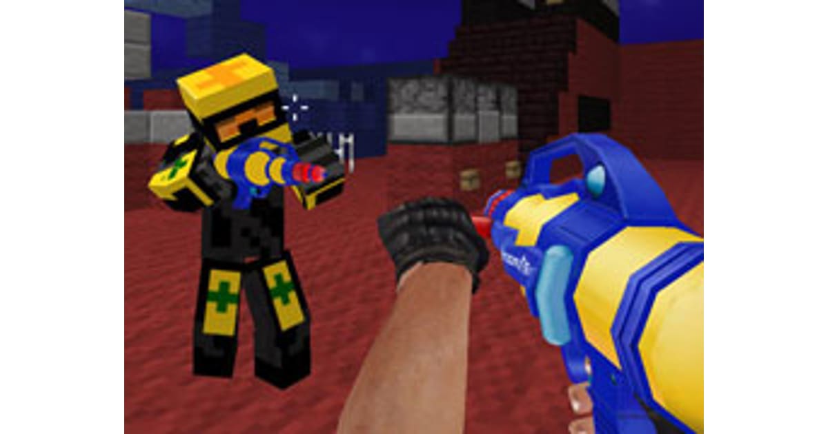 Blocky Gun Paintball - Play Blocky Gun Paintball Online on CarGames.Com