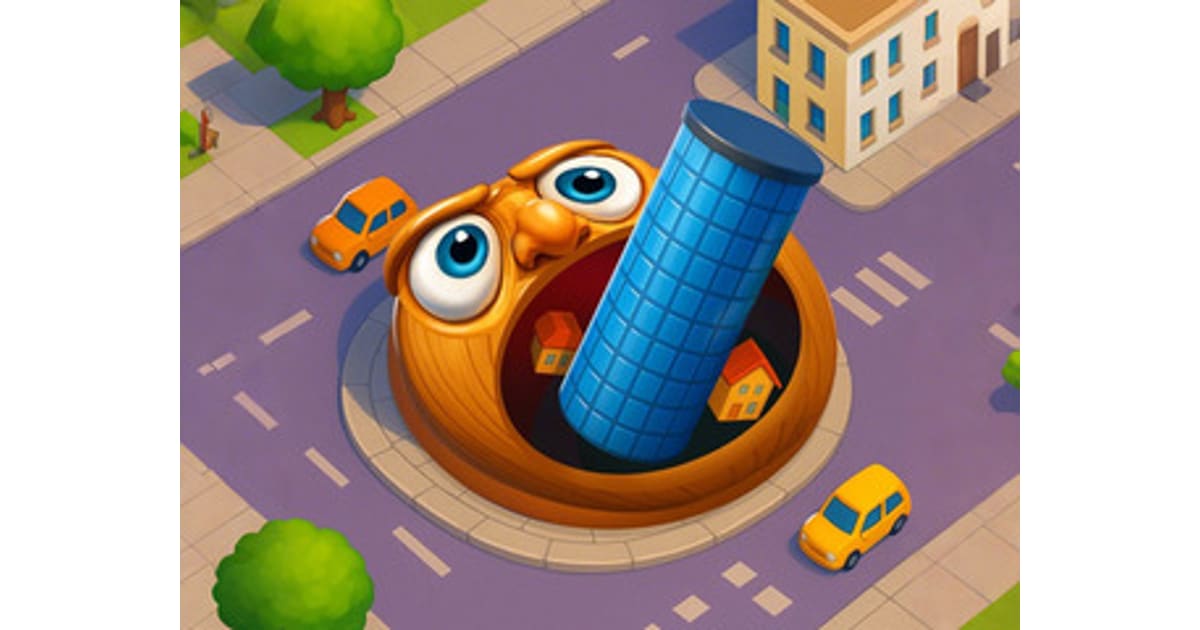 Brainrot World Hole.io Level Up Game | CarGames