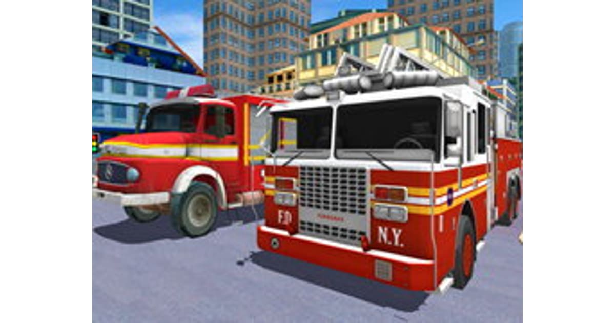 City Fire Truck Rescue - Play The Game Online on CarGames.Com