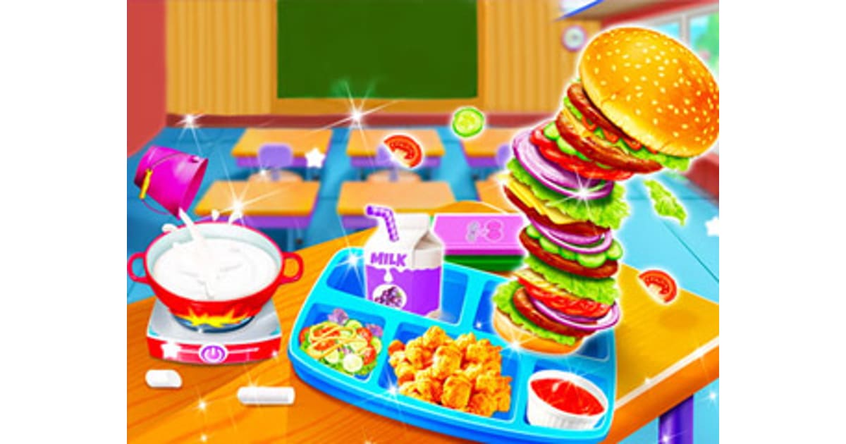 Cooking Lunch At School - Play The Game Online on CarGames.Com