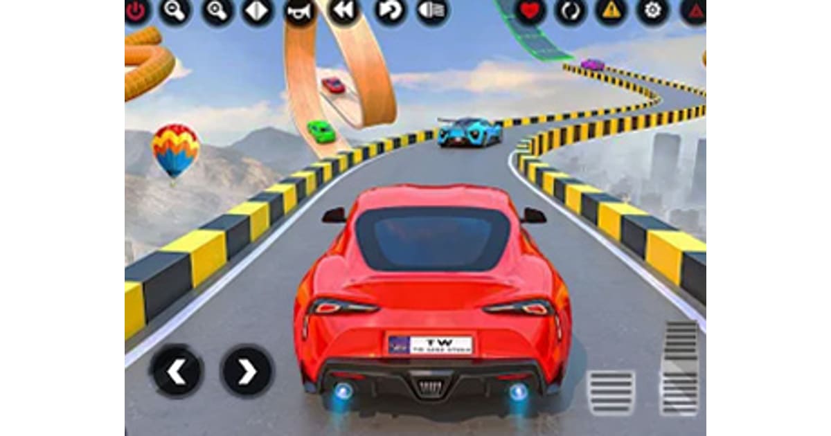 Crazy Car Stunt Descent GT - Free Driving Game