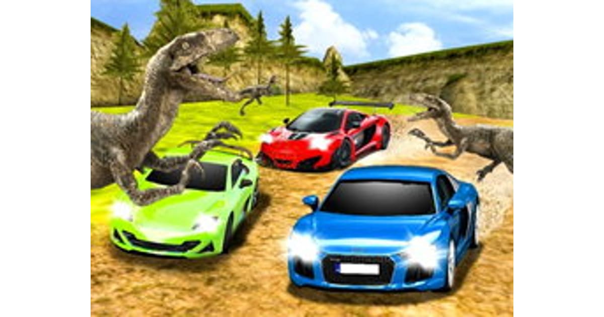 Dino Car Race - Play Dino Car Race Online on CarGames.Com