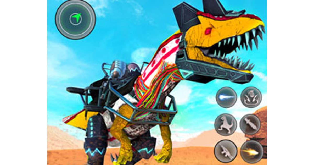 Dino Robot Fighting War - Online Action Game
