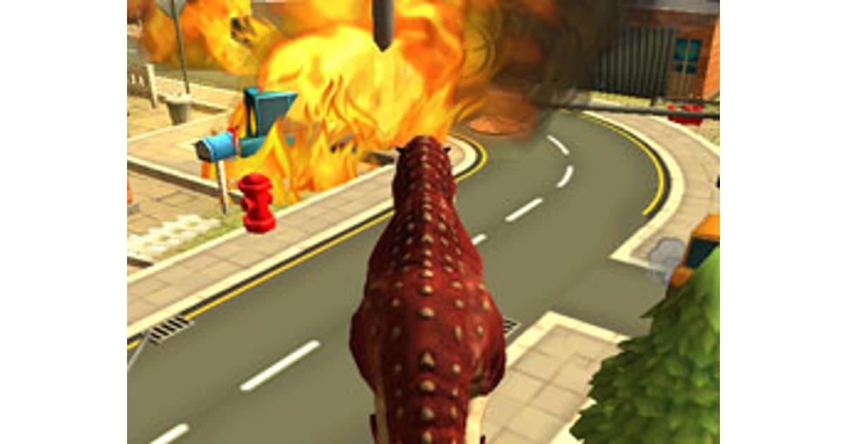 Dinosaur Simulator Dino World - Play The Game Online on CarGames.Com