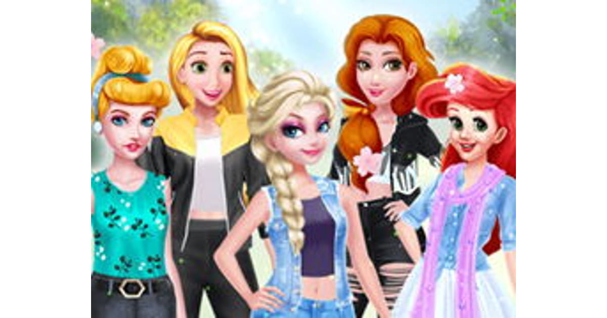Disney Princess Spring Holiday Style - Play The Game Online