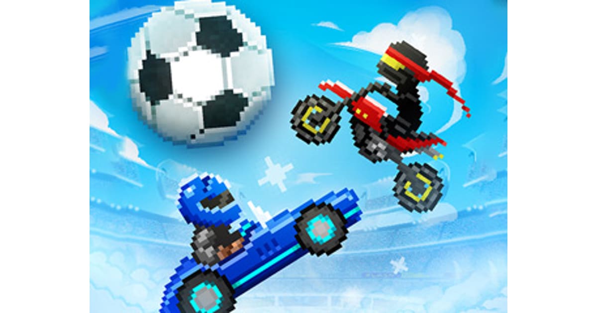 Pixelated Soccer Mayhem ⚽ Drive Ahead Sports