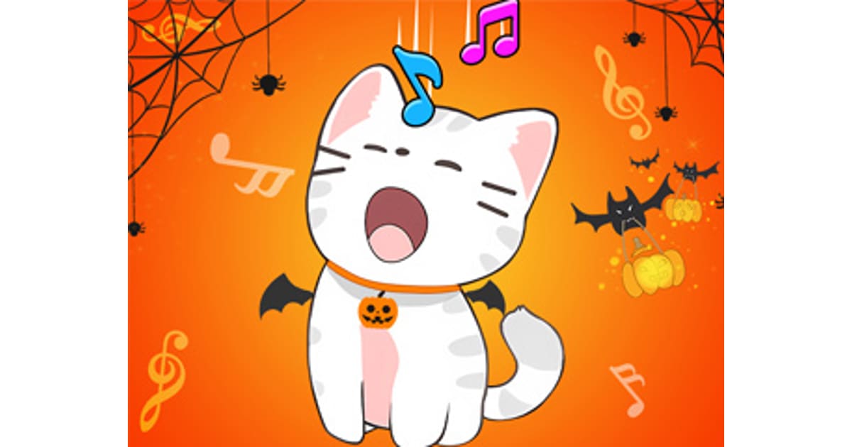 Duet Cats Halloween 2Players Musical Challenge