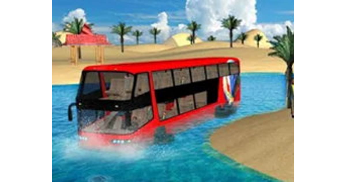 Extreme Water Floating Bus - Play The Game Online on CarGames.Com