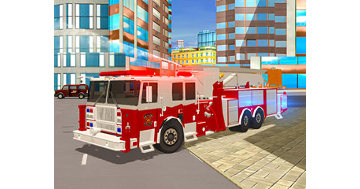 Fire City Truck Rescue Driving Simulator - Play The Game Online