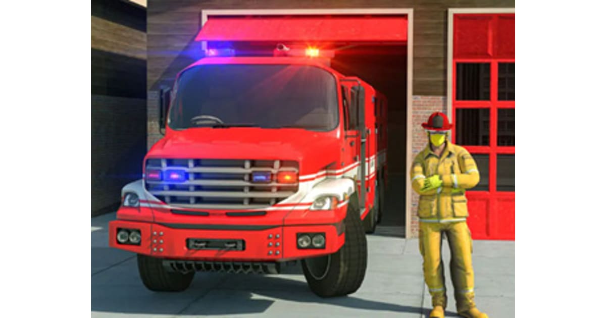 Fire Truck Driving Simulator - Rescue Simulator