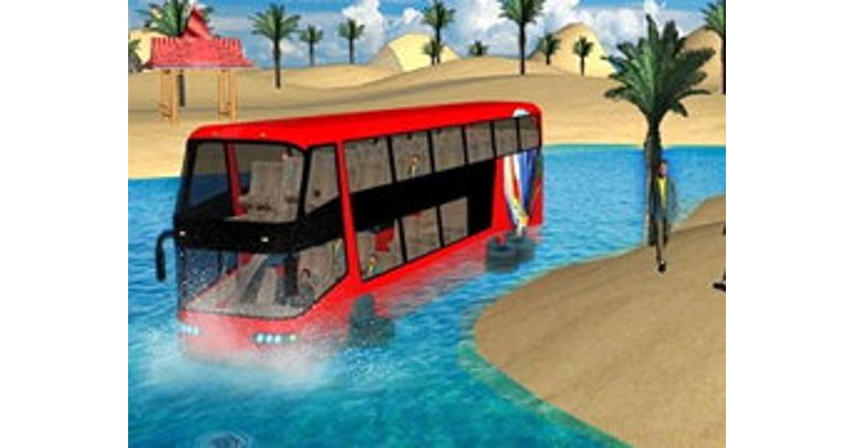 Floating Water Coach Duty 3d - Play The Game Online on CarGames.Com