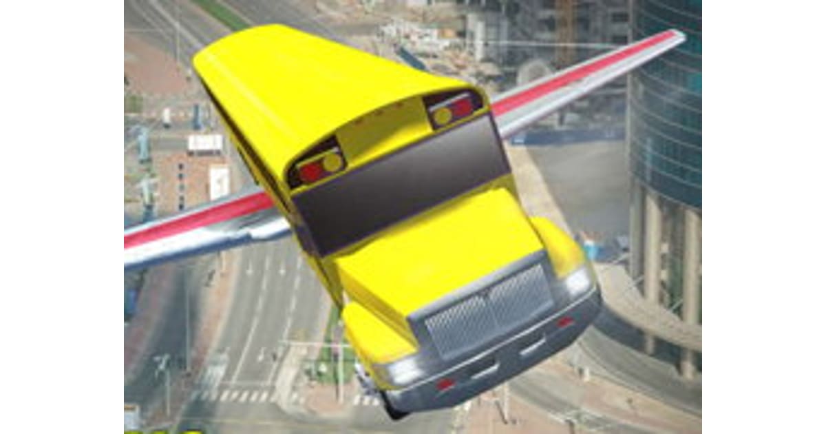 Flying Bus Simulator - Play Flying Bus Simulator Online on CarGames.Com