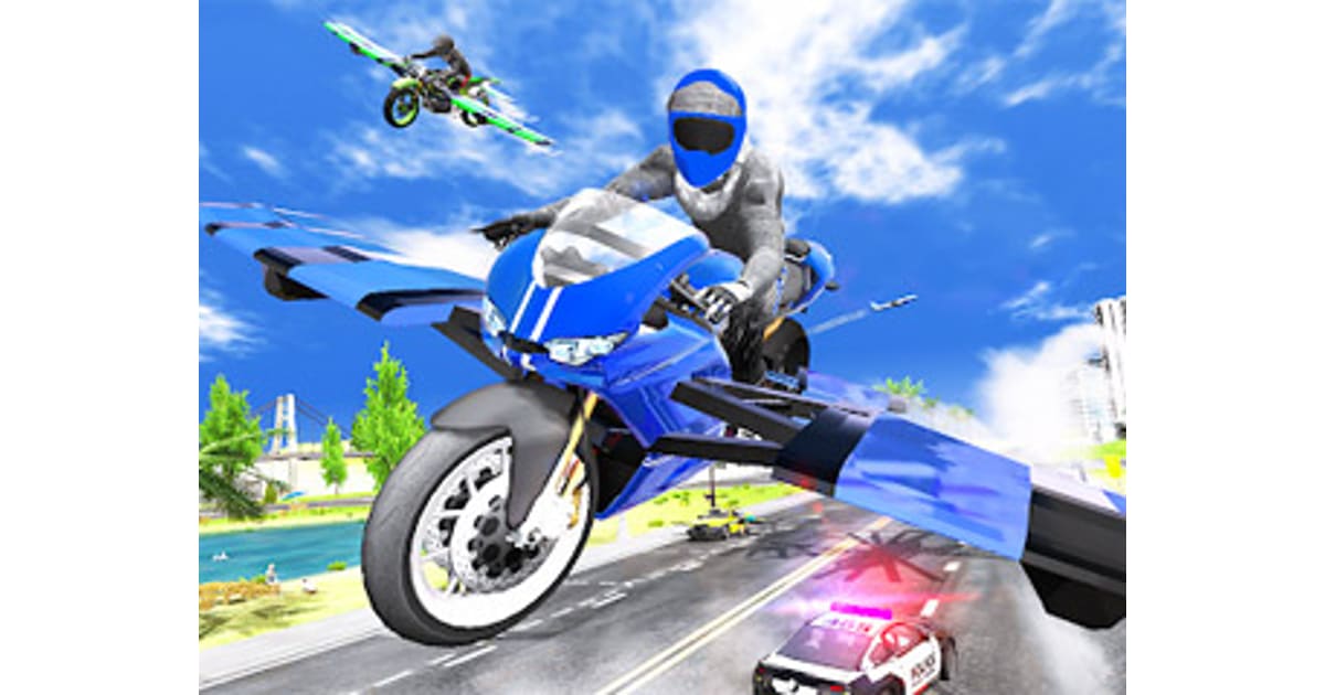 Flying Motorbike Real Simulator - Play The Game Online