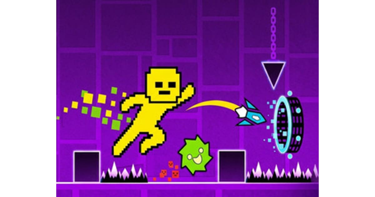 Geometry Man Dash Lite: Arcade Games Online