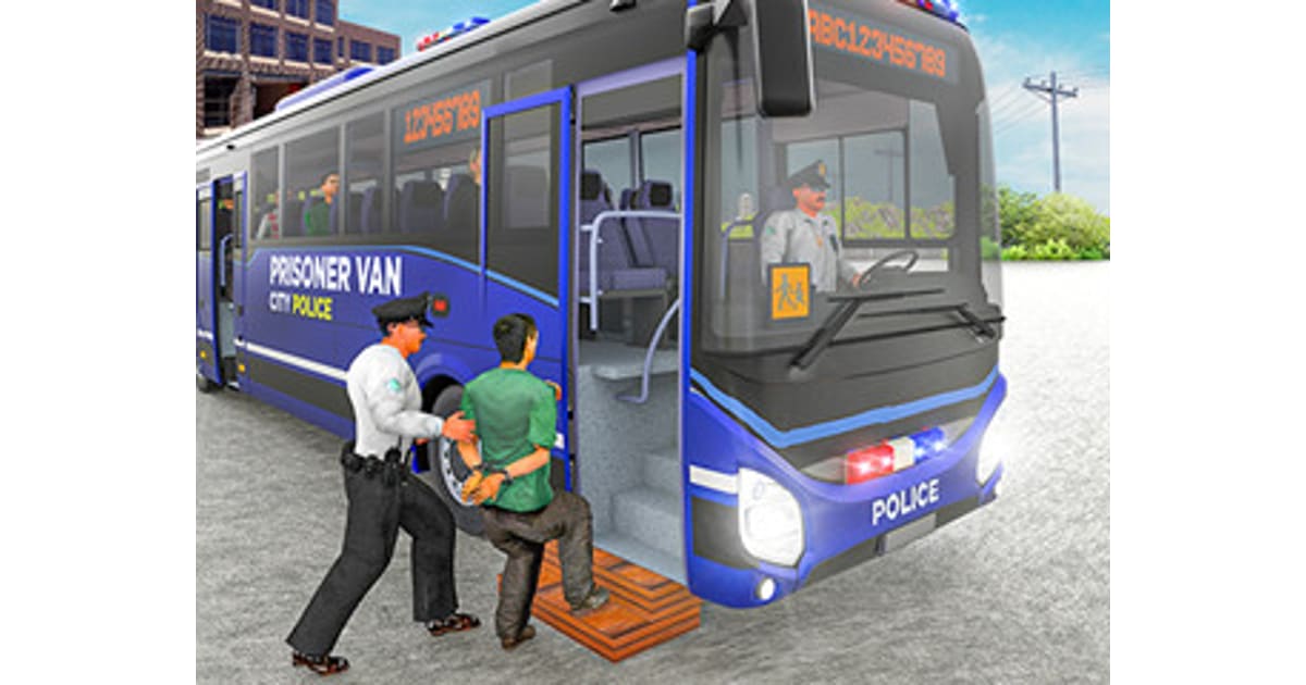 Jail Prison Van Police Game - Driving Simulator