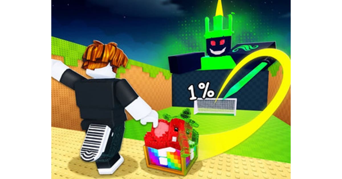 Kick A Lucky Block: Escape Tsunami Brainrot Game
