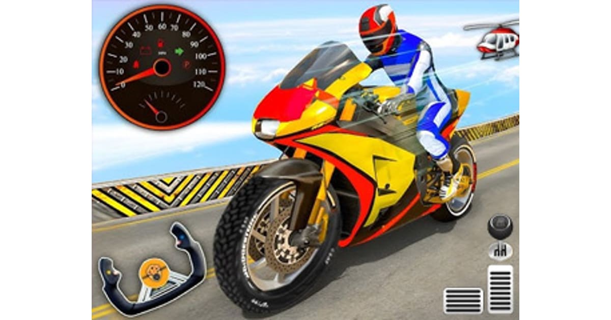 Mega Ramp Bike Racing Tracks - Free Online Game