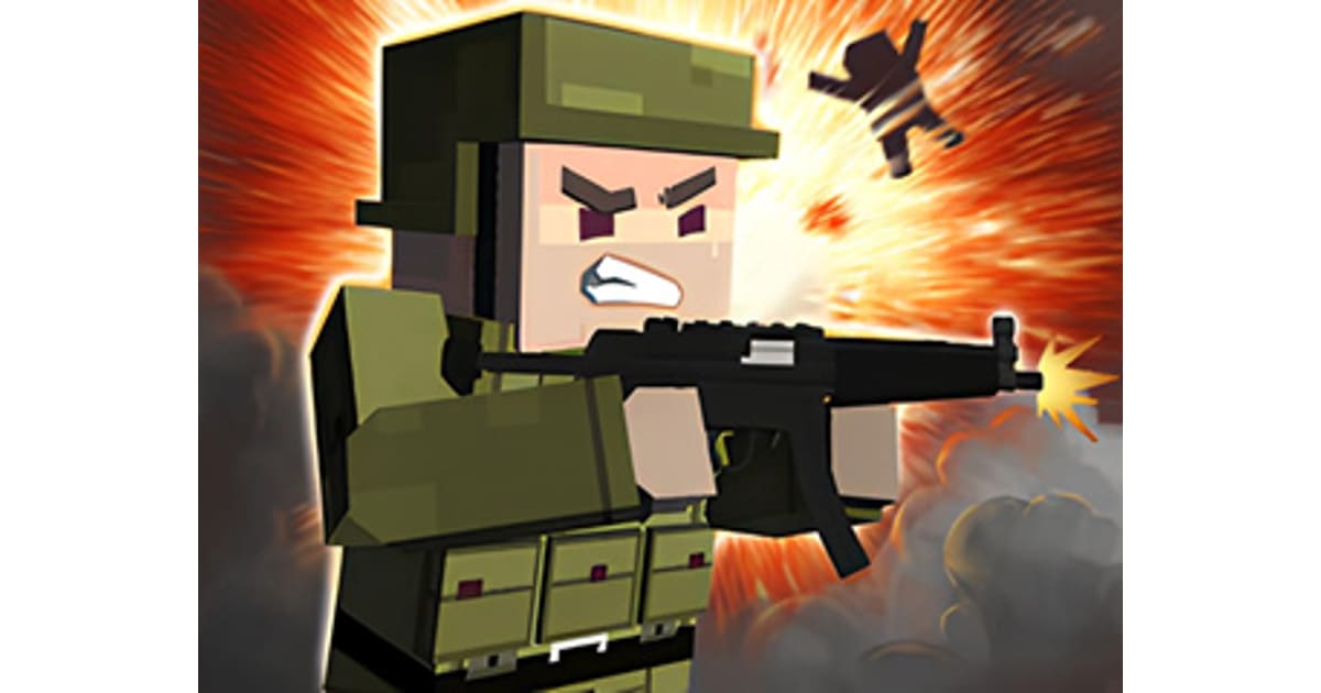 Mineblock Gun Shooting - FPS Team Survival Shooter