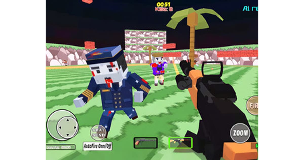 Minecraft Game: Block Shooter 3D | CarGames