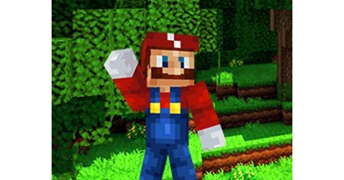 Minecraft Super Mario - Play The Game Online on CarGames.Com