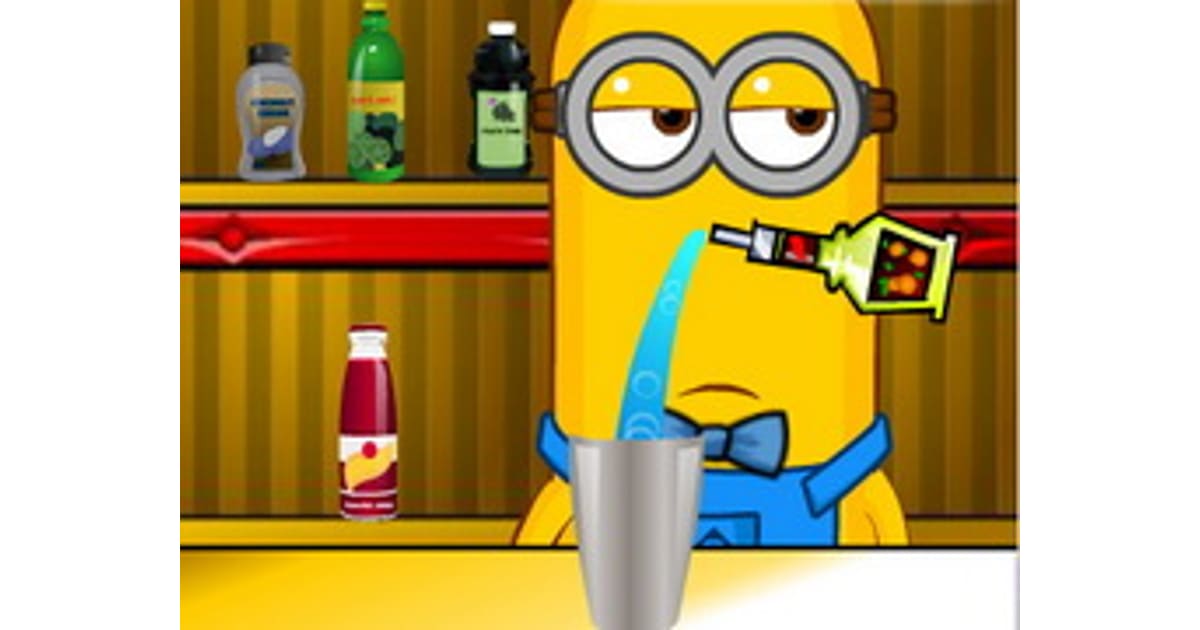 Minion Bartender - Play Minion Bartender Online on CarGames.Com