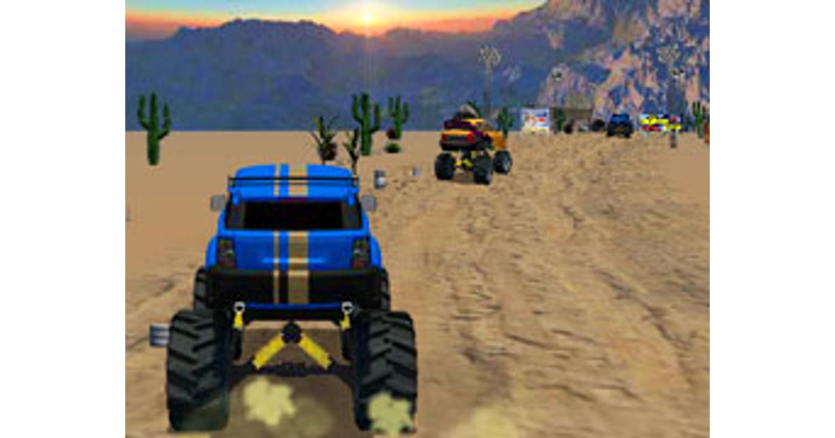 Monster Truck Rally - Play Monster Truck Rally Online on CarGames.Com