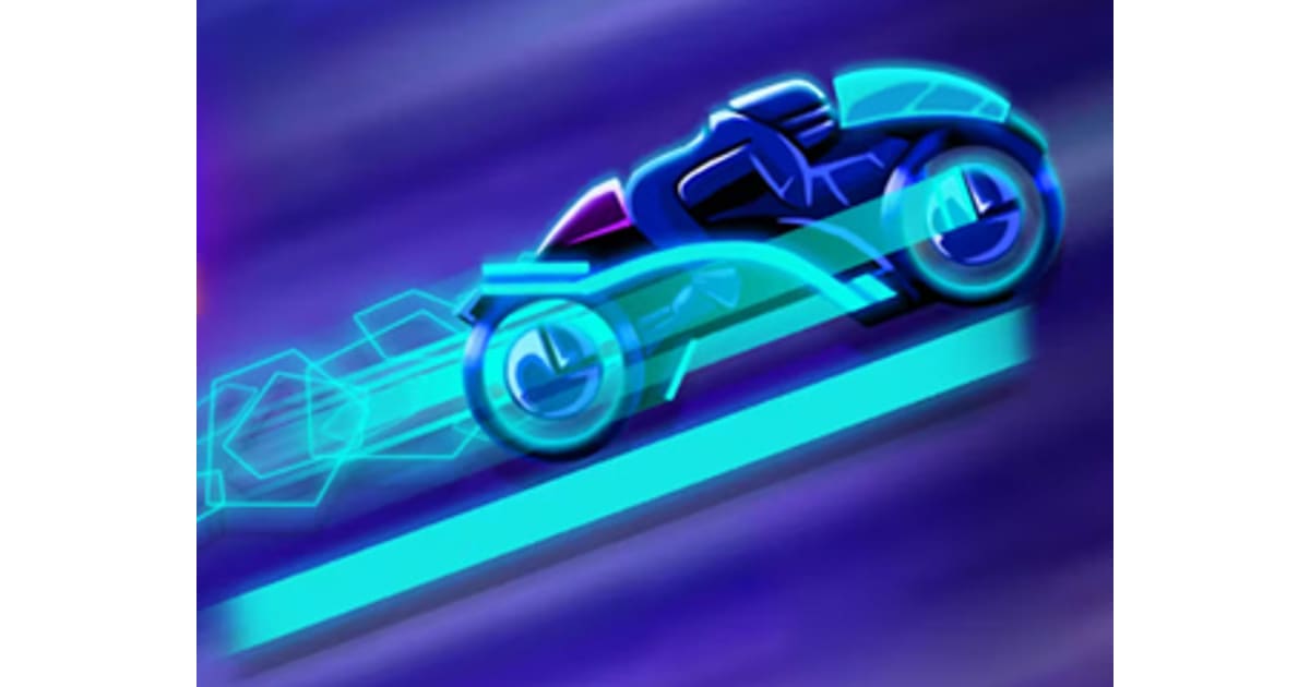 Neon Rider - Balanced Stunt Race