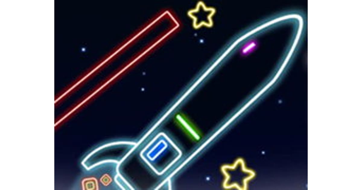 Neon Rocket - Play Neon Rocket Online on CarGames.Com