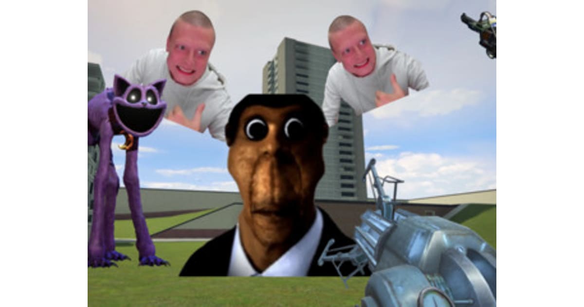 Play Meme Game: Nextbot Run Away Sandbox| CarGames