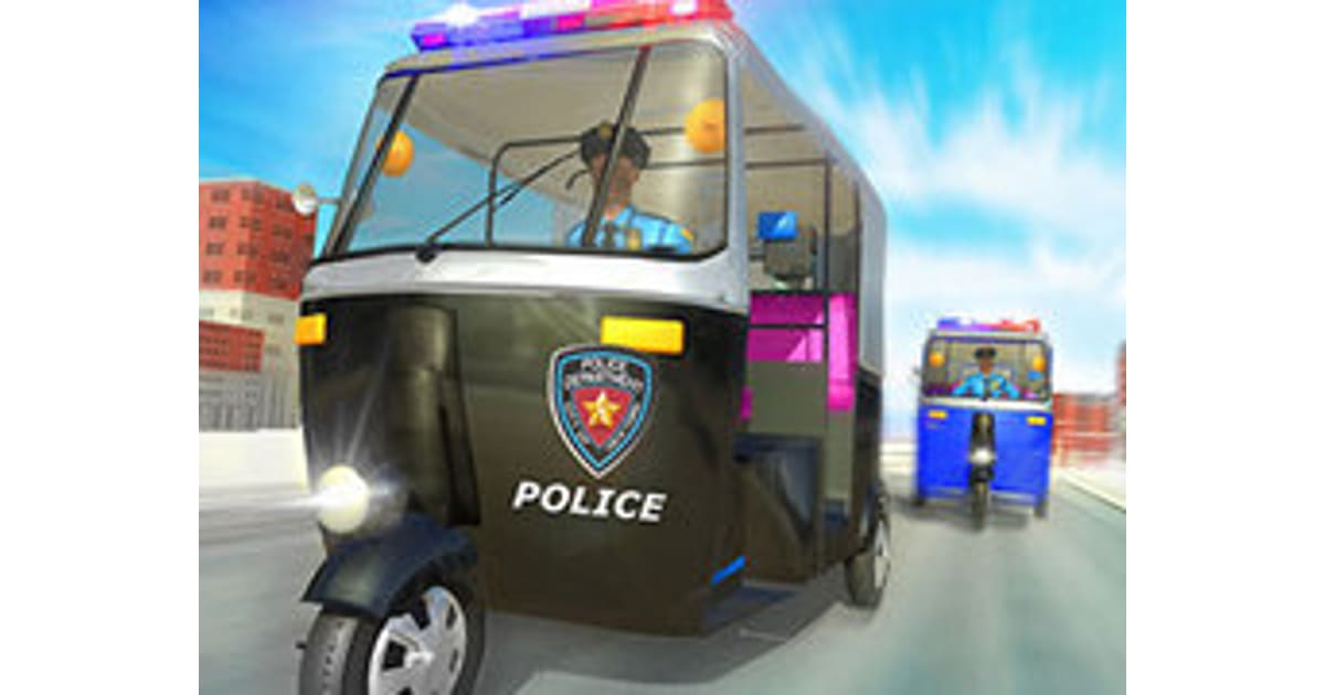 Police Auto Rickshaw Game 2020 - Play The Game Online