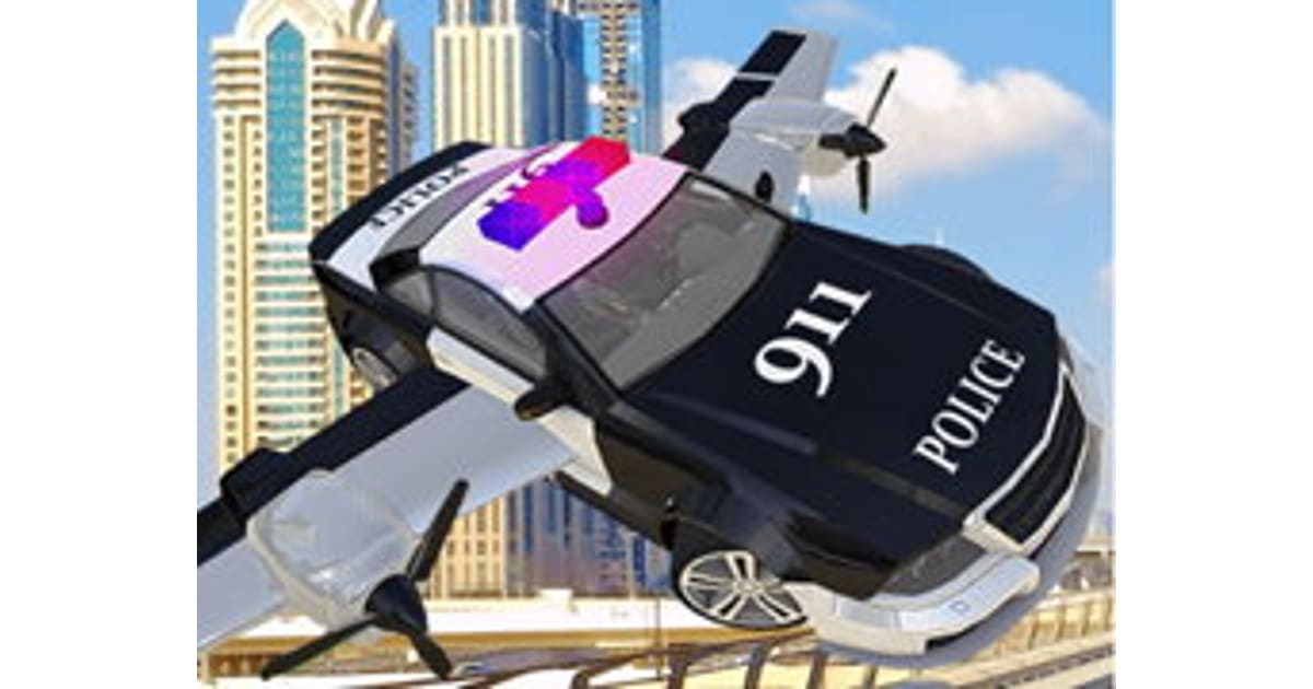 Police Flying Car Simulator - Play The Game Online on CarGames.Com