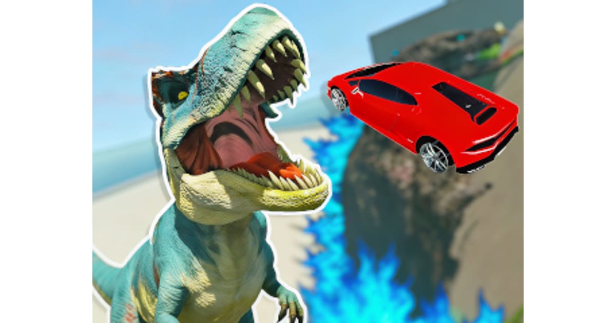 Race With Dinosaurs - Unblocked Car Games Online