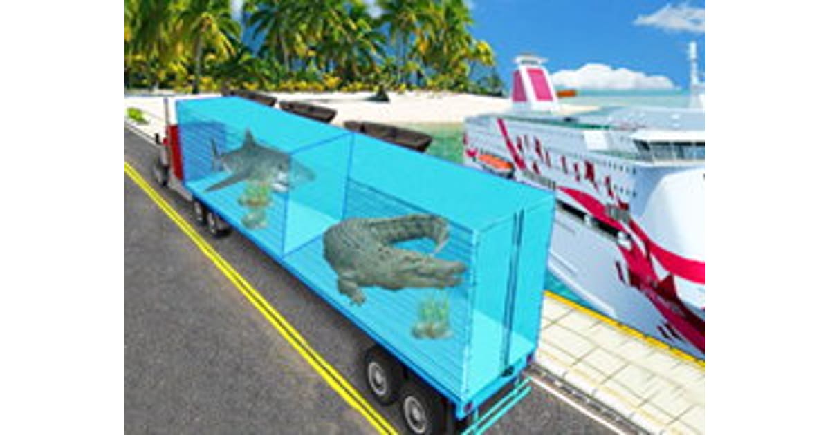 Sea Animal Cargo Truck - Play The Game Online on CarGames.Com