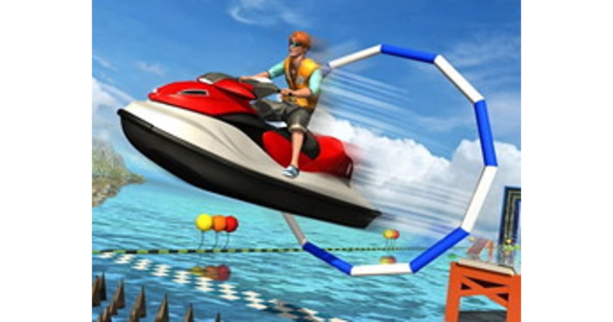 Super Jet Ski Race Stunt Water Boat Racing 2020 - Play The Game Online