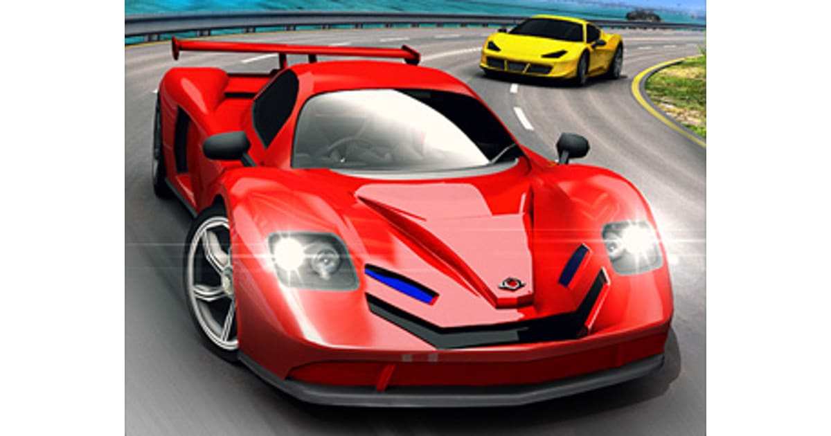 Turbo Car Track High-Speed Racing Game