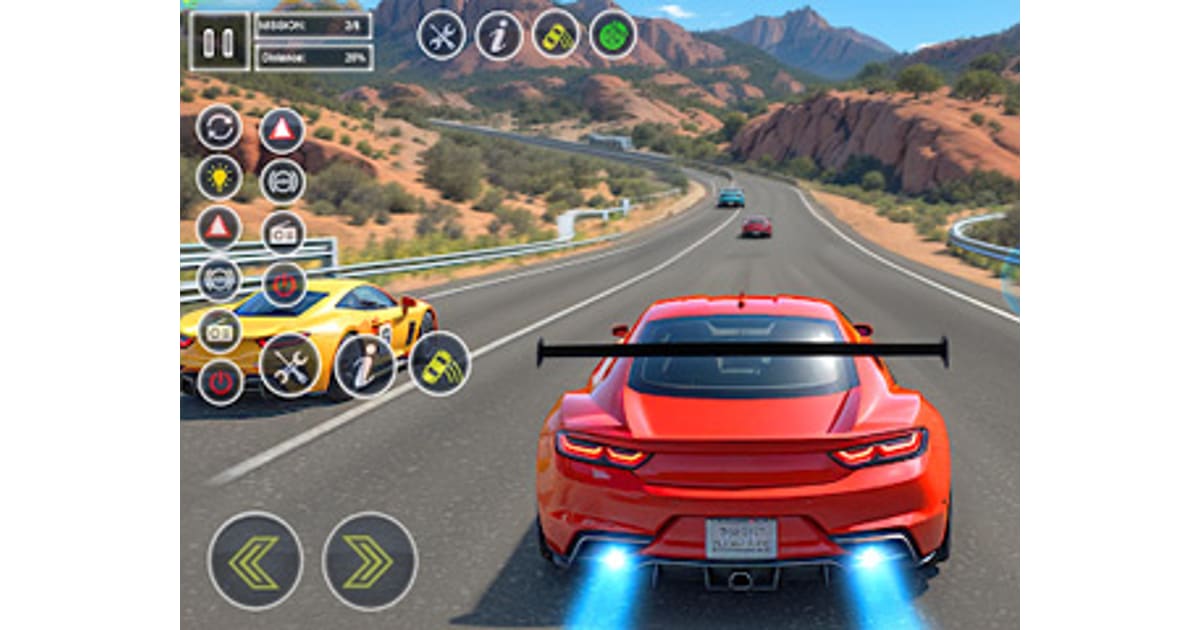 Turbo Race 3D 🏎️ High-Speed Driving Game