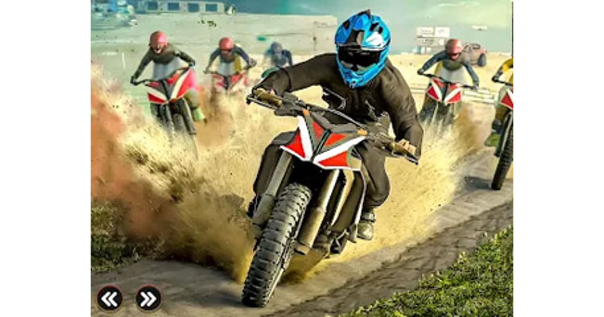 High-Speed Off-Road Motocross Racing Challenge