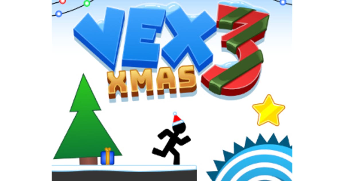 Vex 3 Xmas - Stickman Parkour Series