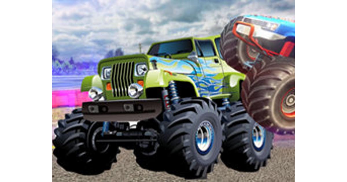 Water Surfer Vertical Ramp Monster Truck Game - Play The Game Online